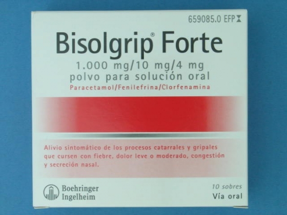 BISOLGRIP FORTE 10 SOBRES POLVO : MARIA LUISA CALABUIG'S COMMUNITY PHARMACY