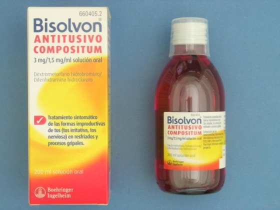 BISOLVON ANTITUSIVO COMPOSITUM 3/1.5 MG/ML SOLUCION ORAL 200 ML : MARIA ...