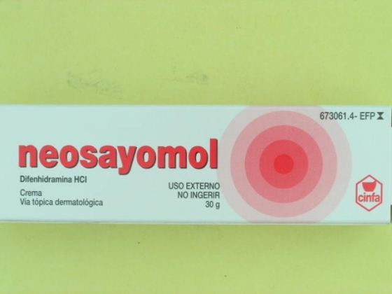 NEOSAYOMOL 2% CREMA 30 G : FARMACIA M A Noain Calabuig
