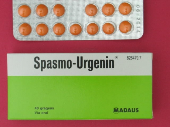 SPASMO URGENIN 40 GRAGEAS : FARMACIA M A Noain Calabuig