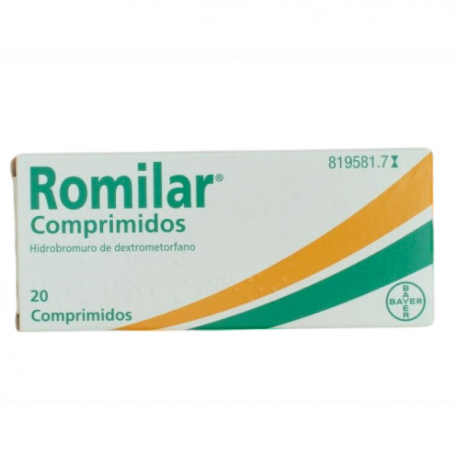 ROMILAR 15 MG 20 COMPRIMIDOS : MARIA LUISA CALABUIG'S COMMUNITY PHARMACY