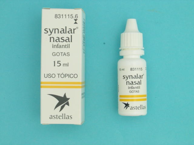 SYNALAR NASAL INFANTIL GOTAS NASALES 1 FRASCO SOLUCION 15 ML : MARIA ...
